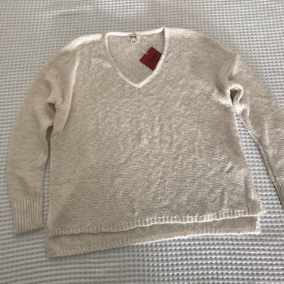 Mossimo Supply Co. | Sweaters | New Ivory Knit Sweater | Poshmark
